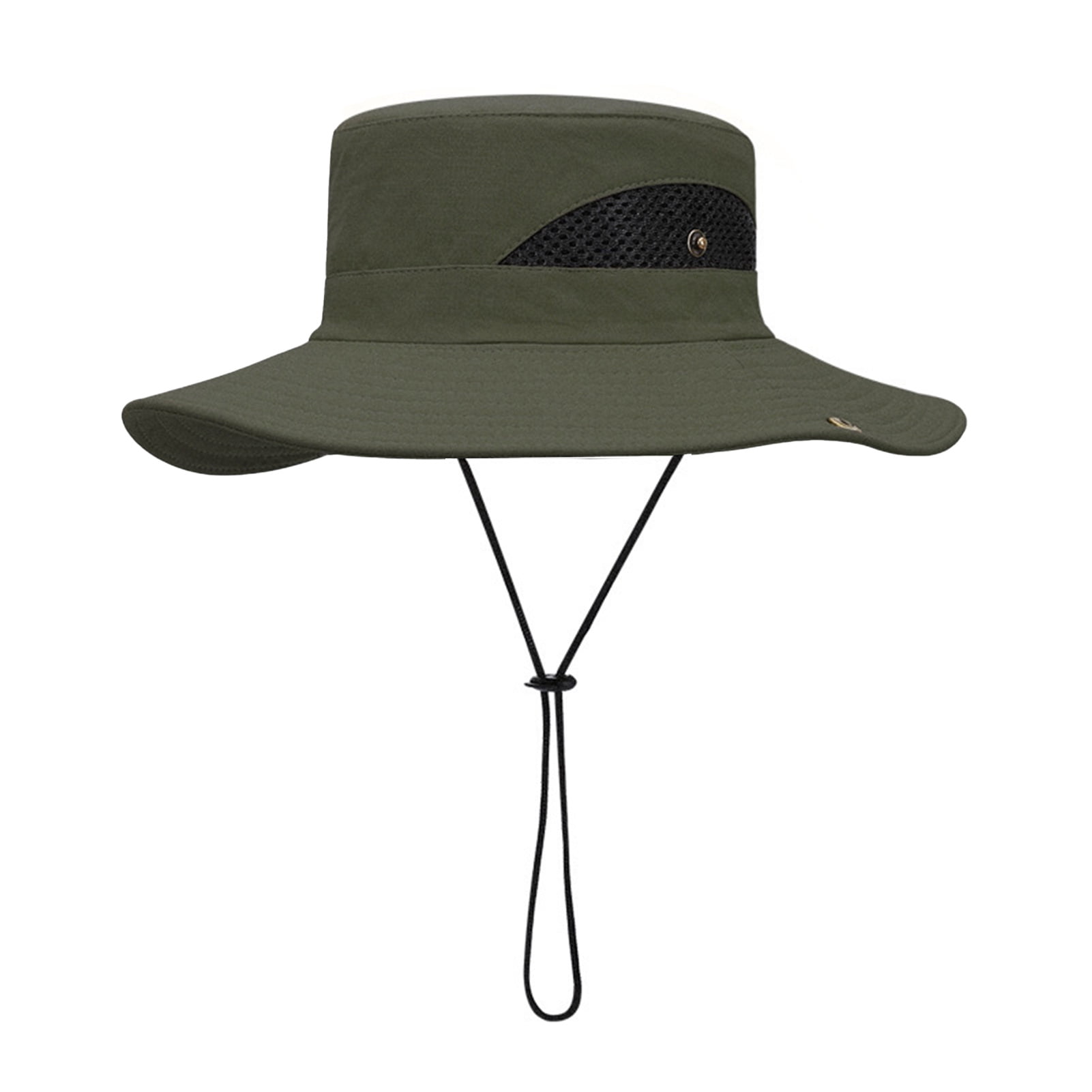 Temacd Waterproof Men Hat Big Hat Brim 360 Degree Shading Breathable UV ...