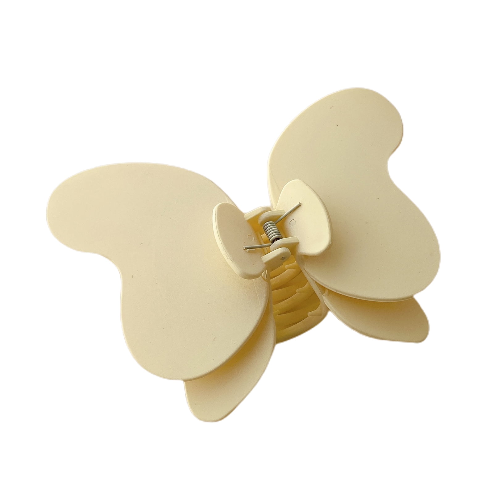 Temacd Women Hair Grip Anti-deformed Anti-crack Butterflies Shape ...