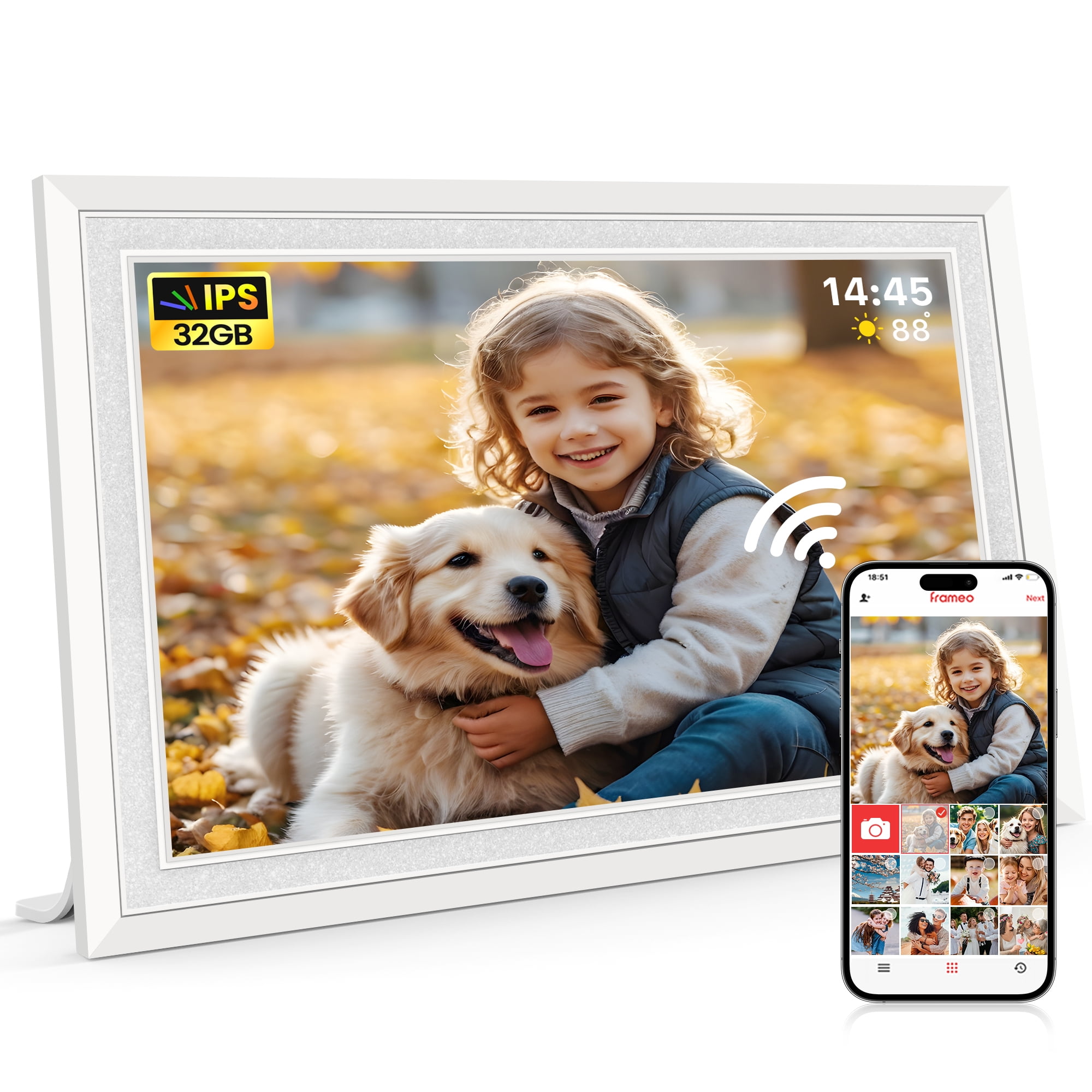 Temash Frameo digital photo frame - Walmart.com