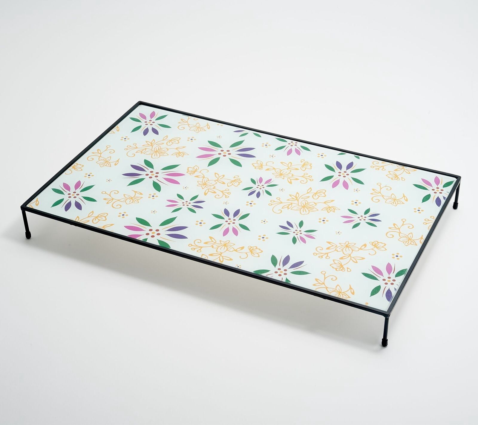 Temp-tations Classic Glass Counter Saver and Holder in Confetti ...