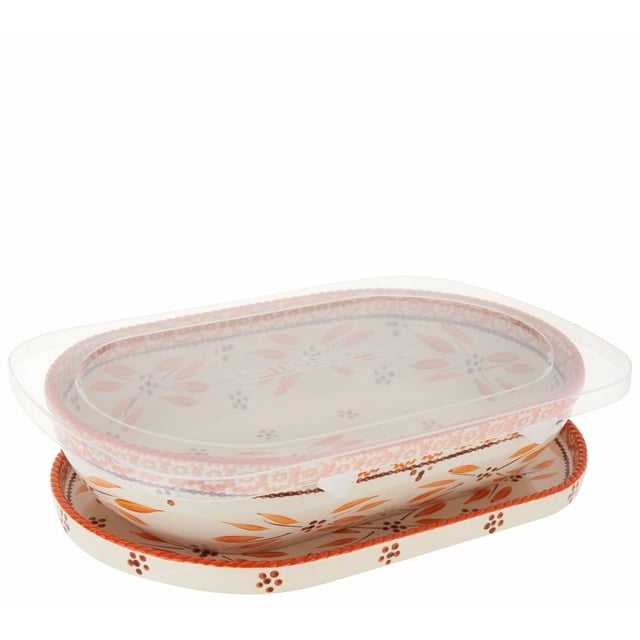 Temp-tations Old World Elongated Oval Baker in Spice - Walmart Business ...
