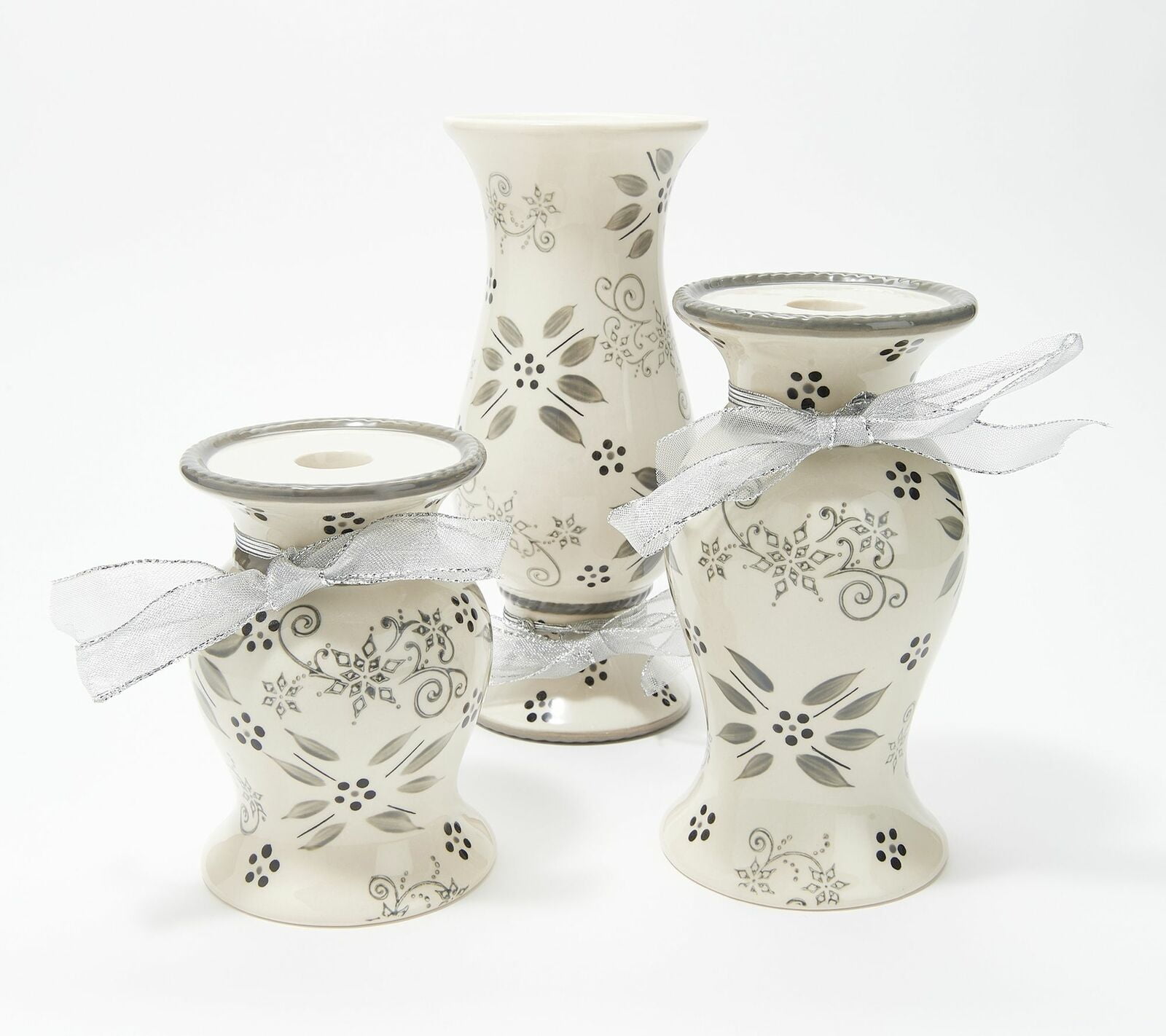 Temp-tations Set of 3 Reversible Candle Holders and Vases - Walmart.com