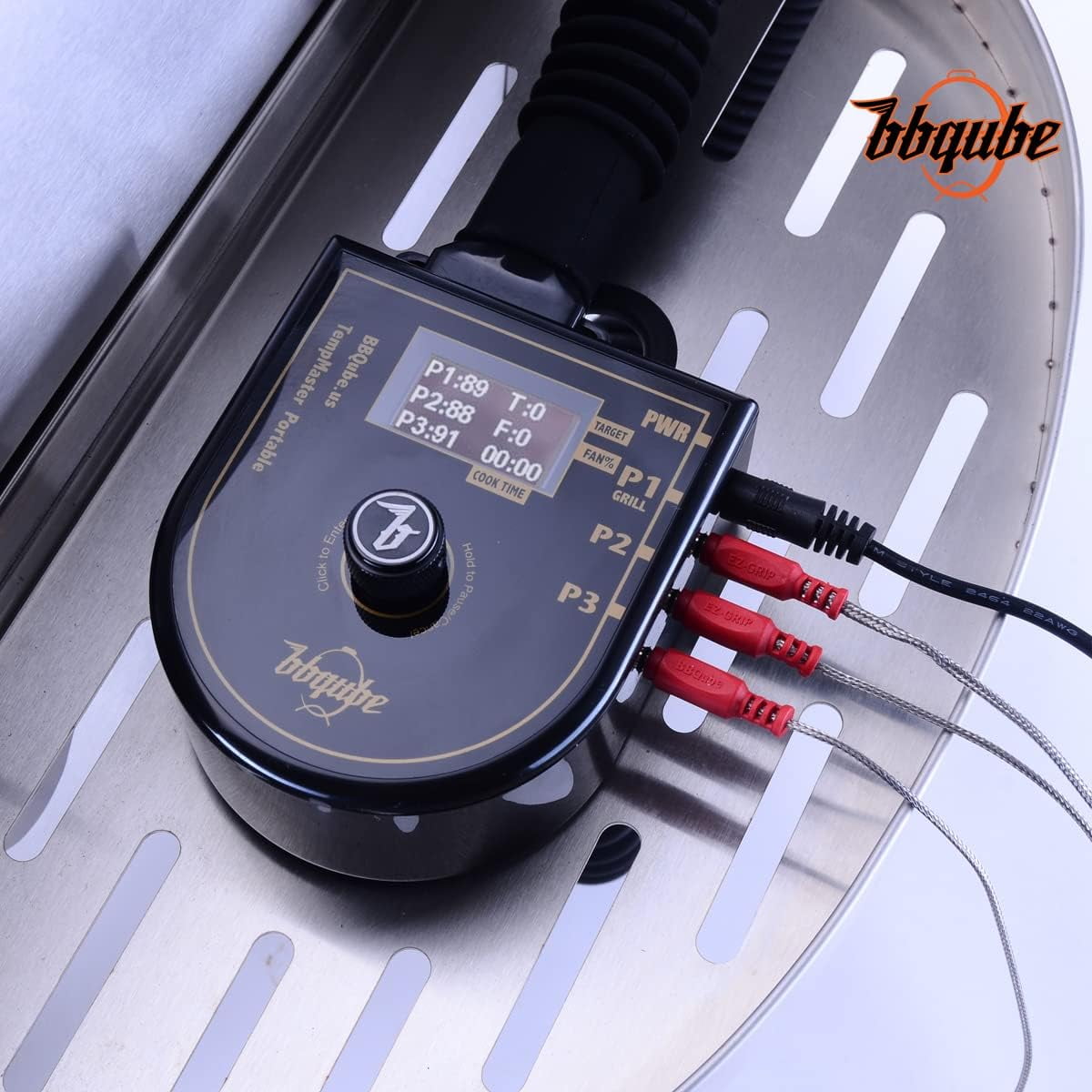 TempMaster Automatic BBQ Smoker Temperature Controller, Free Grill ...