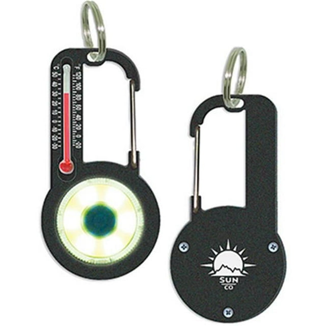TempaBright - Thermometer Carabiner with Ultra-Bright COB LED ...