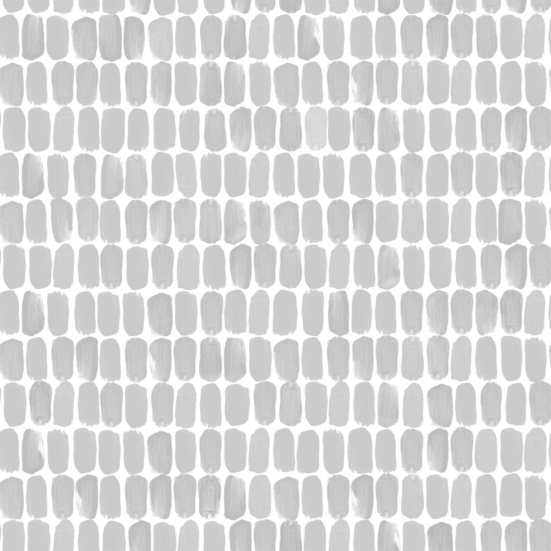 Tempaper Painted Dash Grey Peel and Stick Wallpaper, 20.5" x 16.5 ...