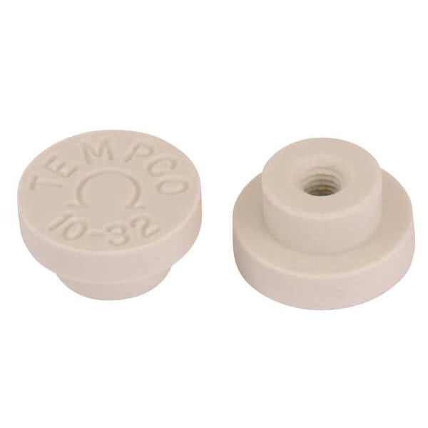 Tempco Ceramic Terminal Caps,10-32 Threads,PK10 CER-102-101 - Walmart ...