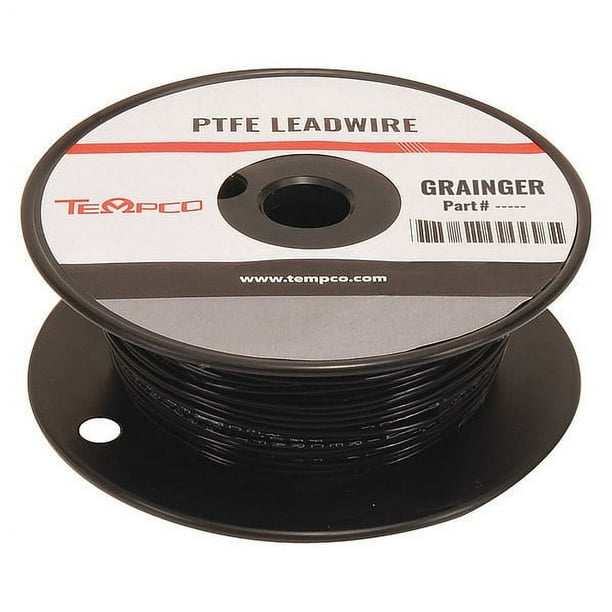 Tempco High Temp Lead Wire,14AWG,100ft,Blk LDWR-1061 - Walmart Business ...