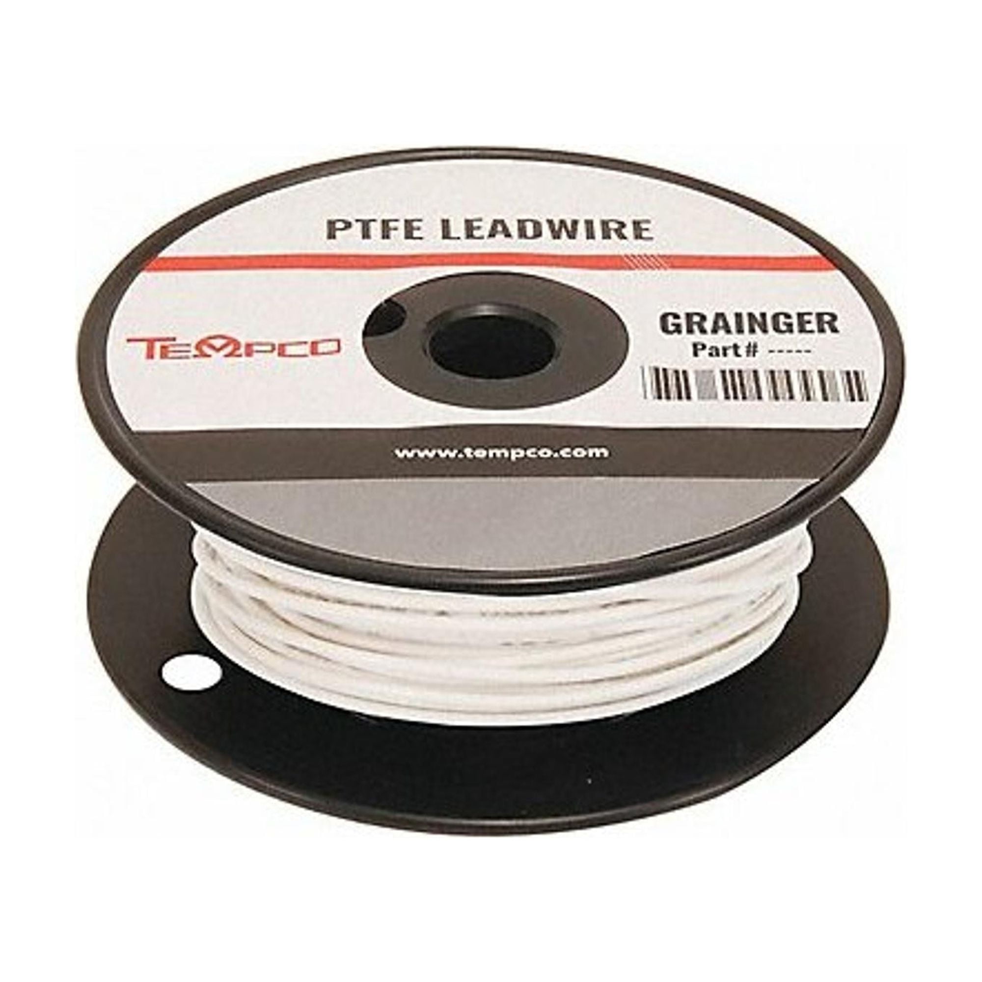 Tempco High Temp Lead Wire,14AWG,250ft,Wht LDWR-1071 - Walmart.com