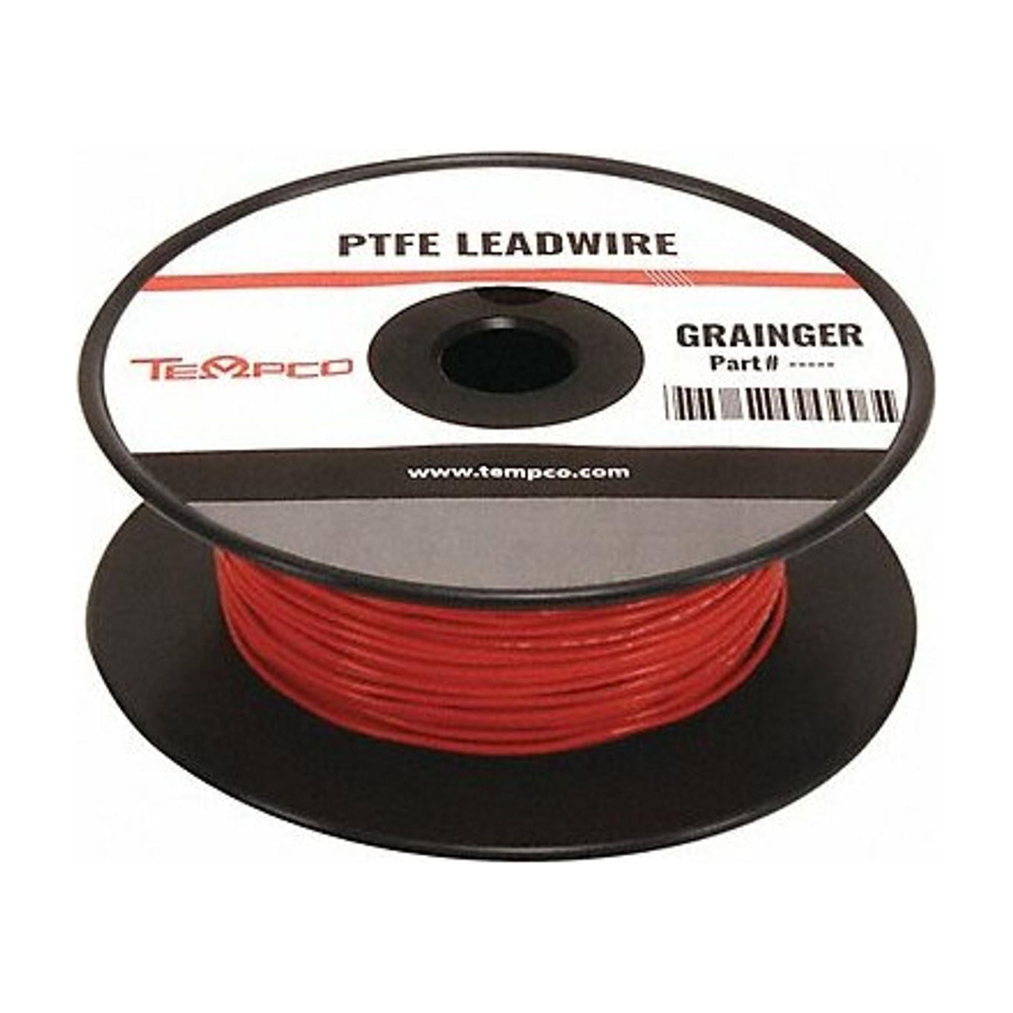 Tempco High Temp Lead Wire, 22 AWG, Red, 100 ft LDWR-1055 - Walmart.com
