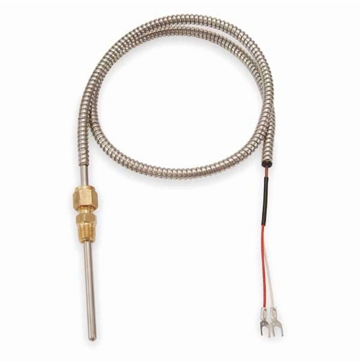 Tempco Thermocouple,Type J,Lead 48 In TCP60089 - Walmart.com