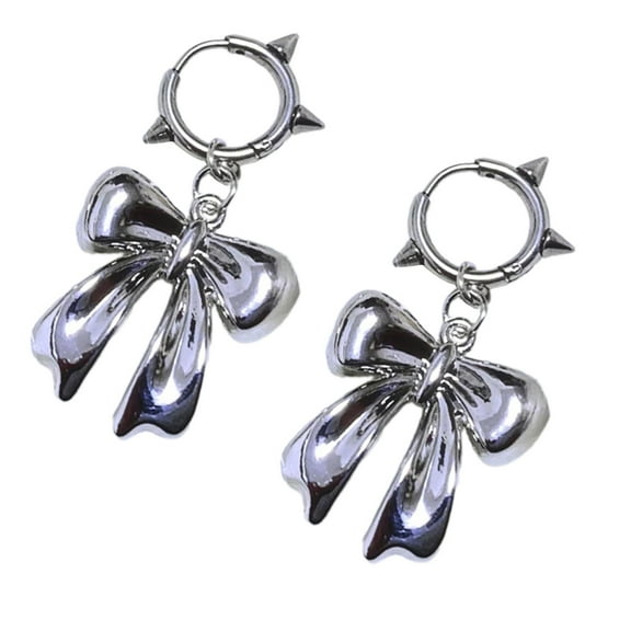 5 Set Word Stud Earrings 304 Stainless Steel Word YES & NO Asymmetrical ...