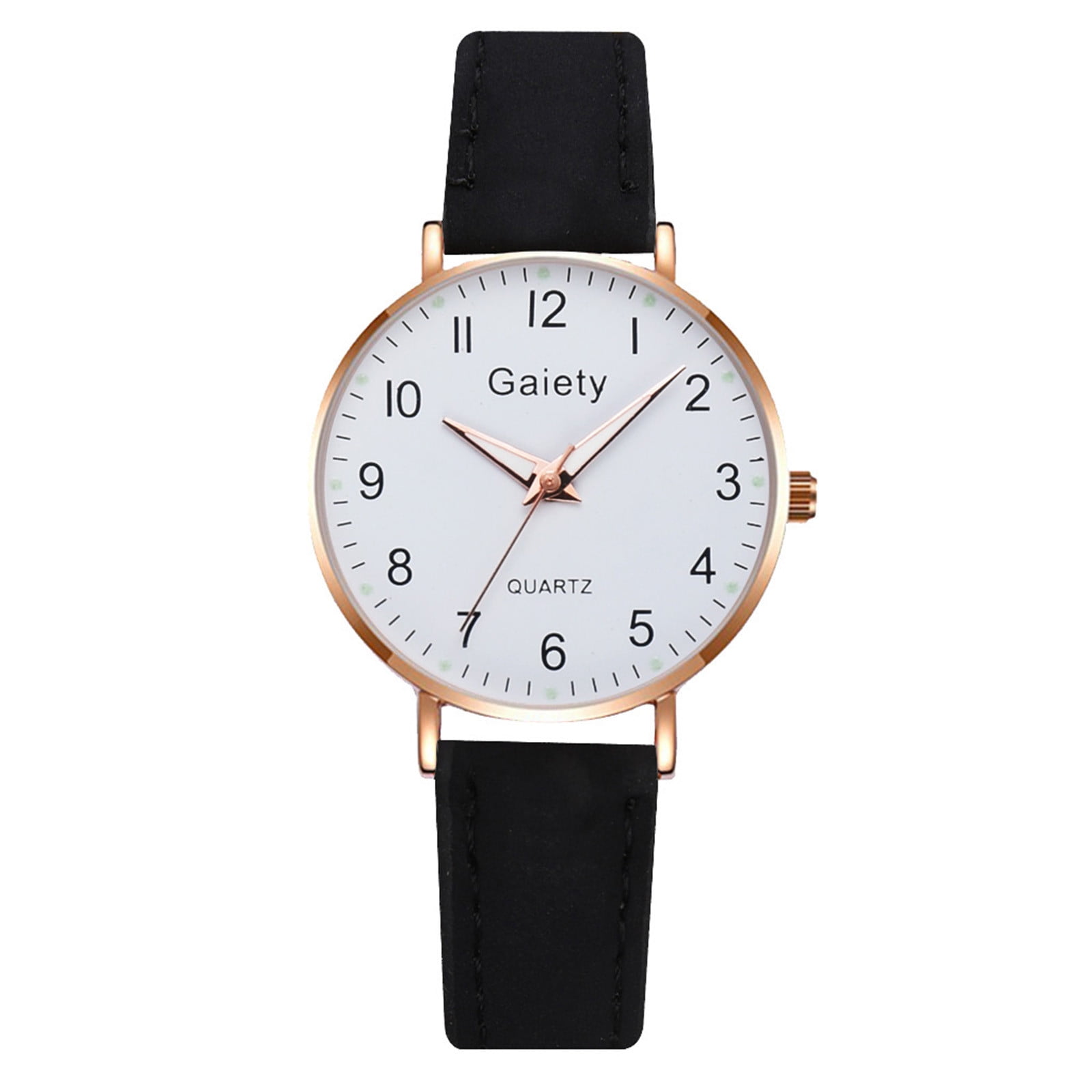Temperament Ladies Belt Analog Quartz Light up Watches for Men Case for ...