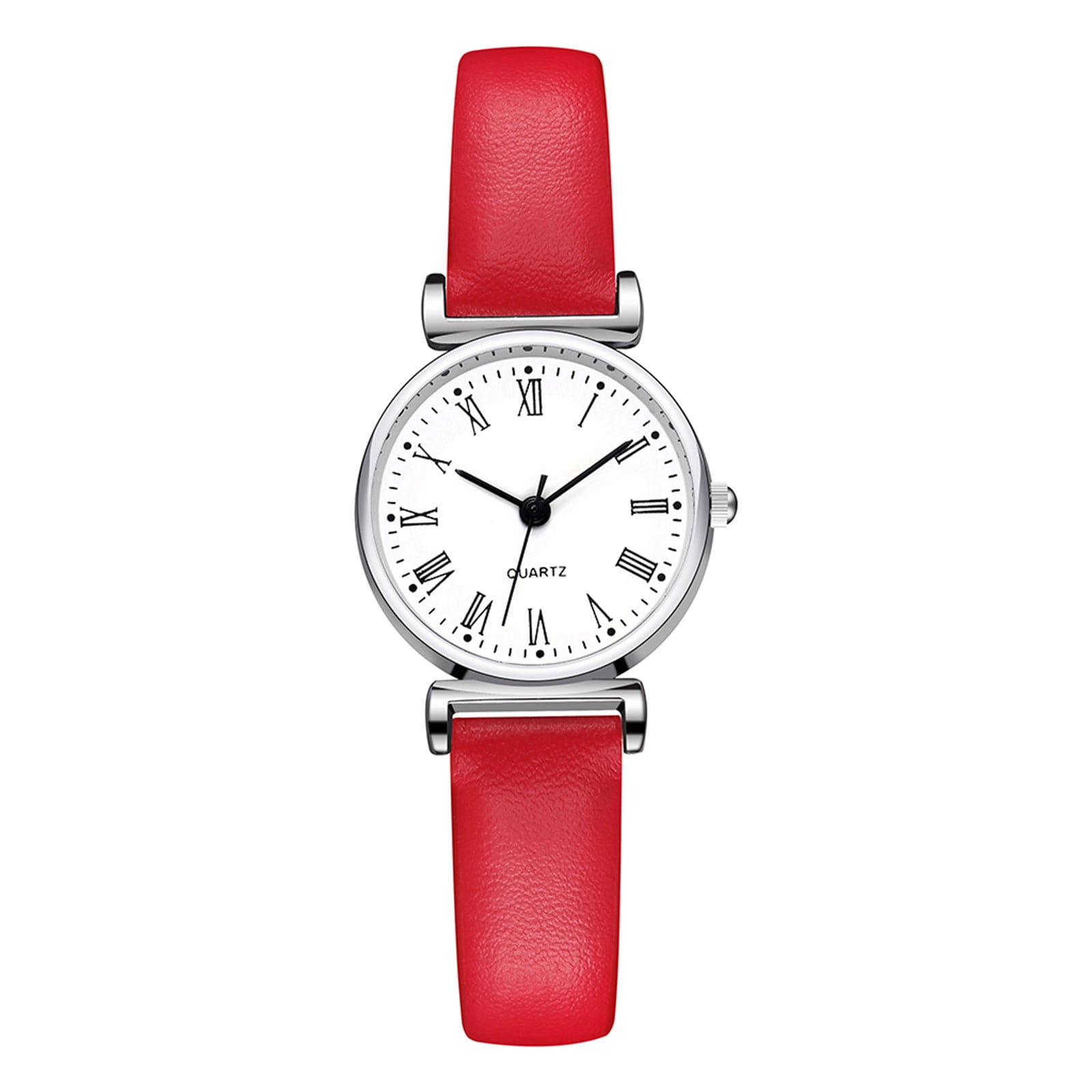 Temperament Ladies Belt Wristwatch with Second Hand Watch Analog Arabic ...
