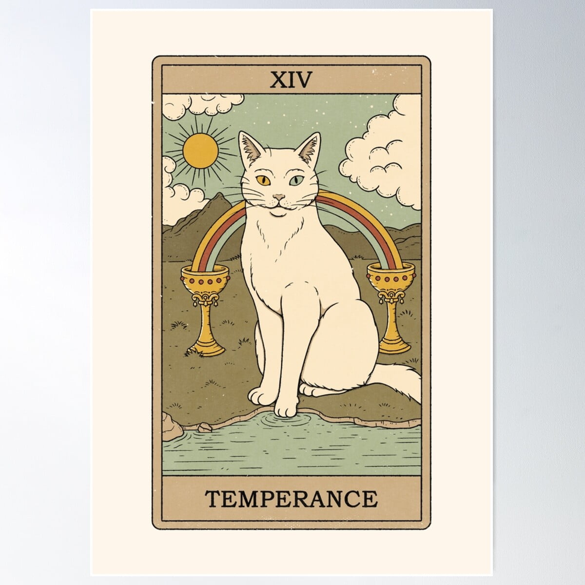 Temperance Poster Wall Art, Modern Wall Decor For Living Room Bedroom ...