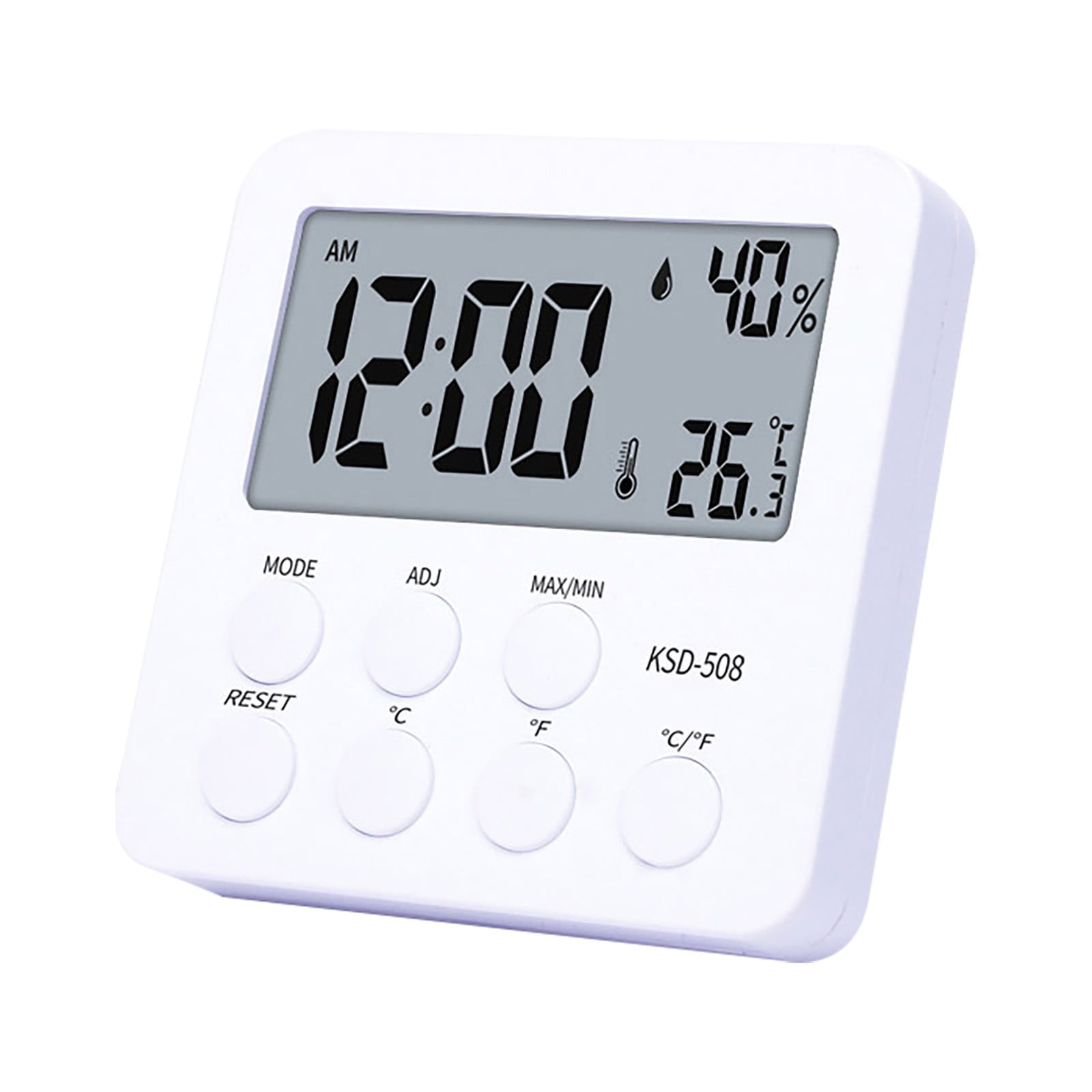 ,Temperature And Humidity Meter Indoor Household Table Hanging Wall ...