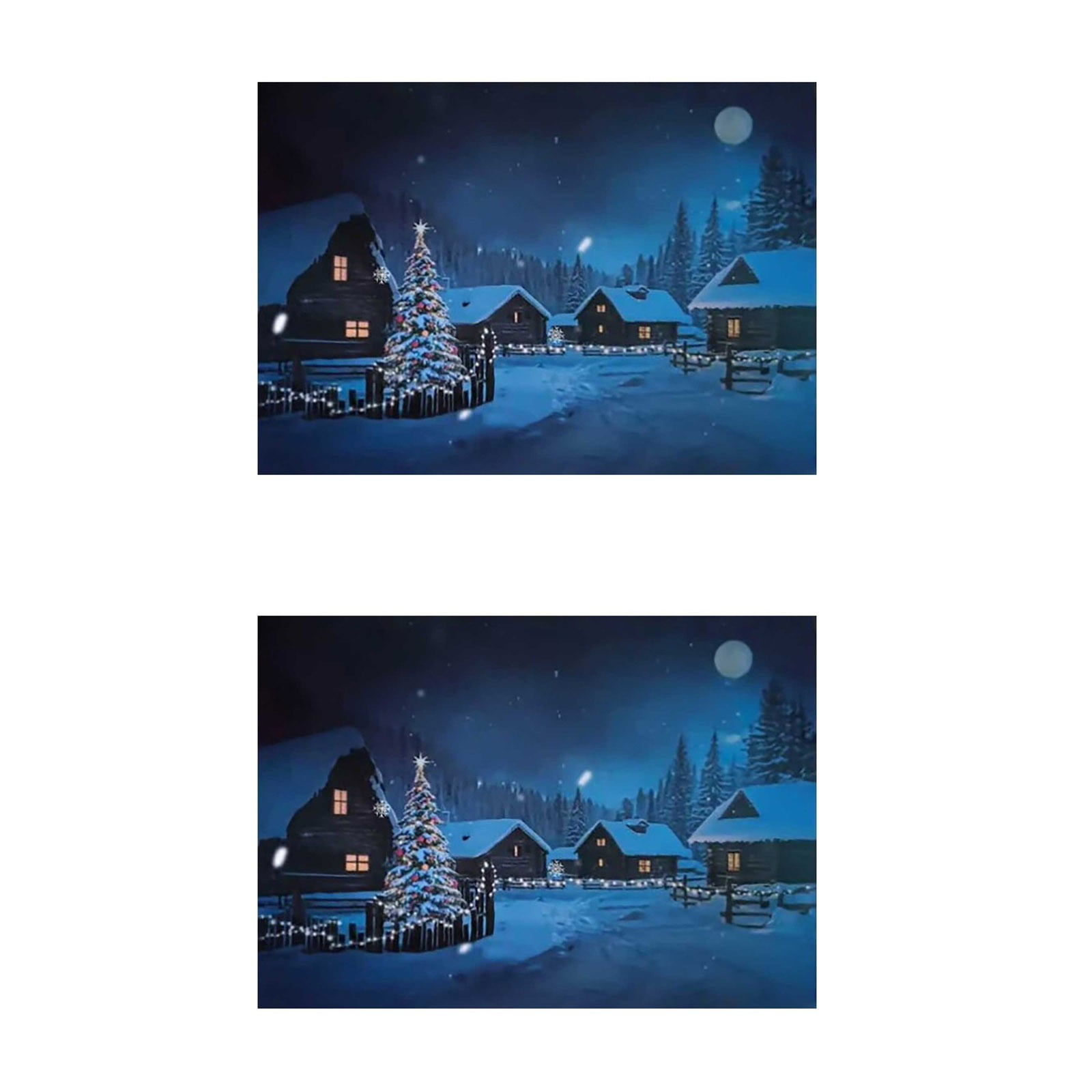 Temperature Change Christmas Card, Color-Changing Gift Surprise Night ...