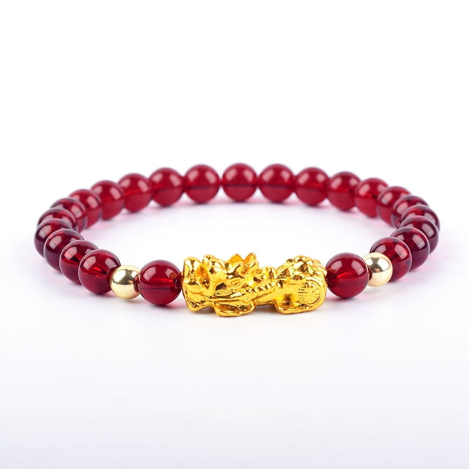 Temperature Change Color Feng Shui Obsidian Rosary Bracelet Men Women ...