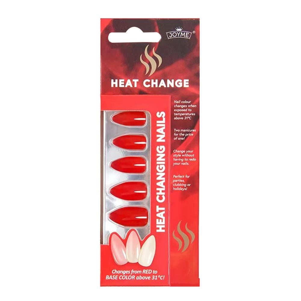 Temperature Change Dark Red Wear Nails Temperature Change Light Change ...