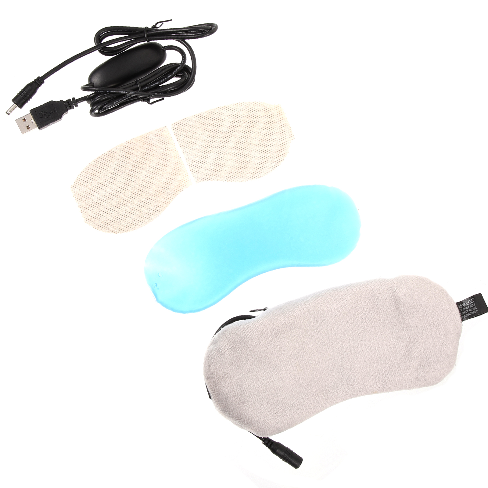Raindrops Portable USB Charging Steam Eye Mask for Daily Use Made of ...