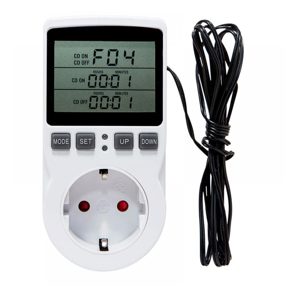 Temperature Controlled Outlet, Digital Plug in Thermostat Outlet with ...