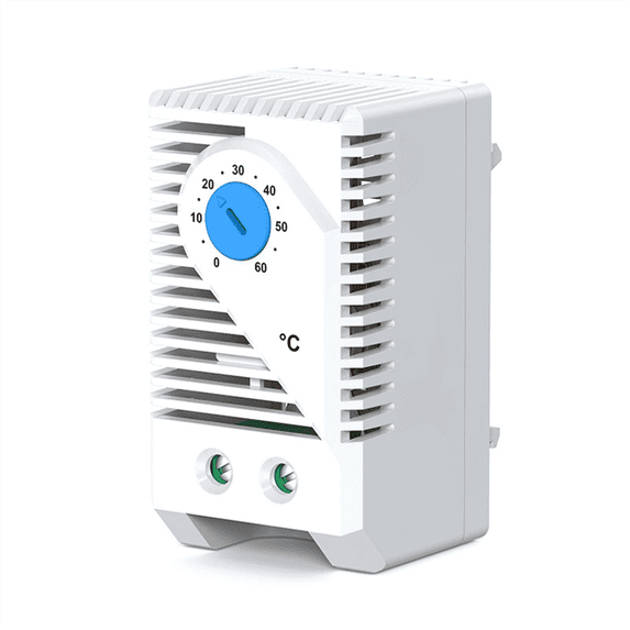 Temperature Controller Mechanical Switch NO NC 0-60℃ Cabinet Thermostat ...