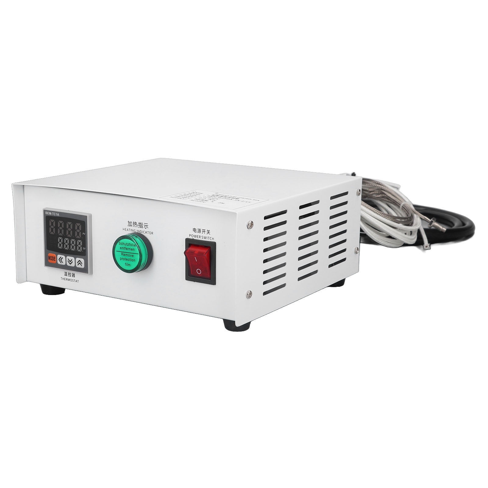 Temperature Controller PID Temp Control Box Digital Display Thermostat ...