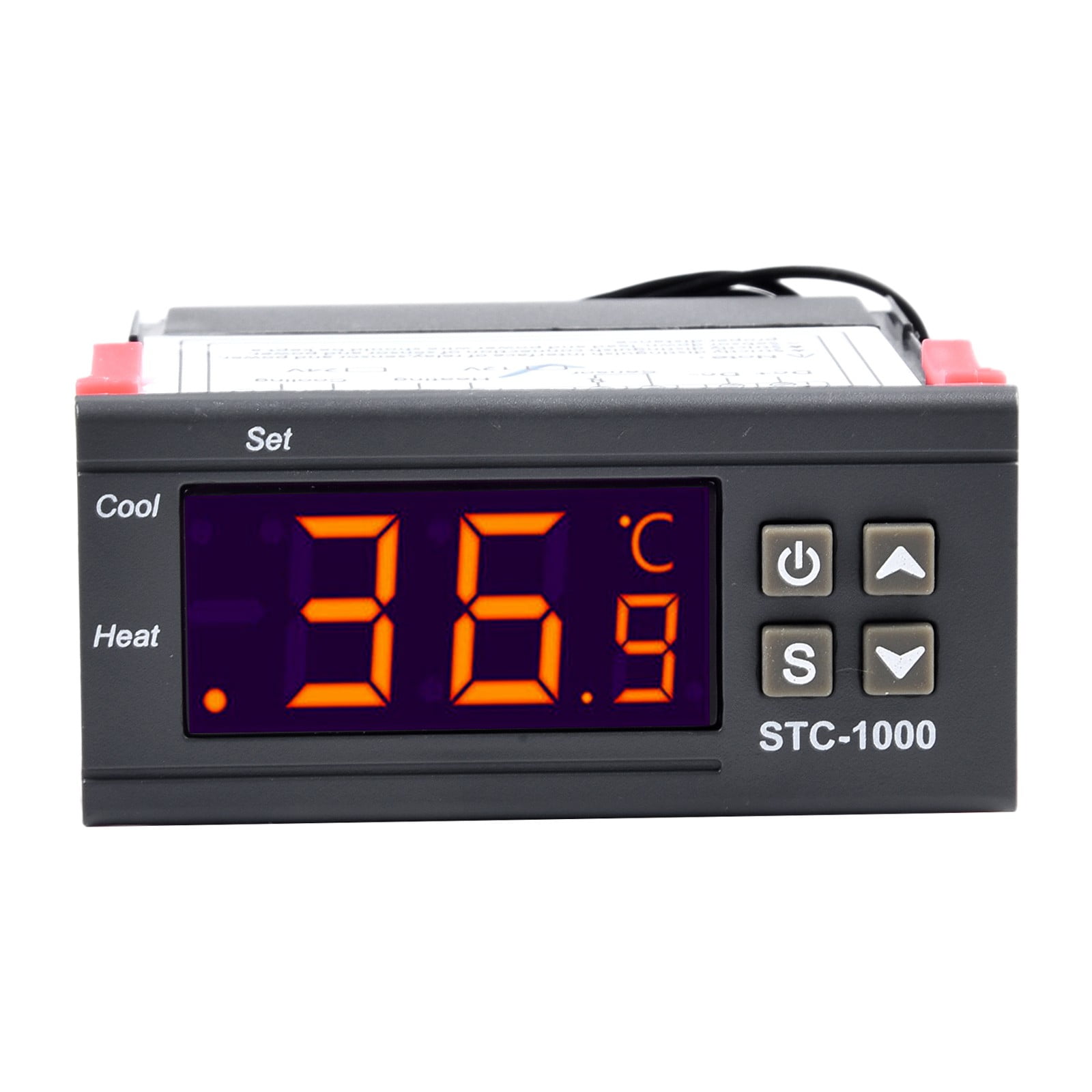 Temperature Controller Stc-1000 12V/24V/110V-220V Digital Lcd Display Thermostat 12V YIWEI ...