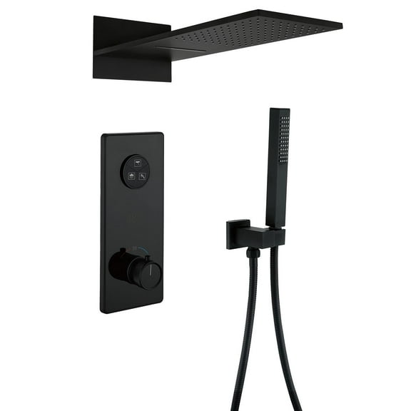 Shower Faucet With Separate Volume And Temperature Controls