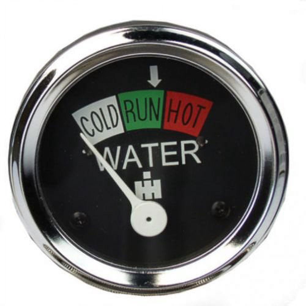 White Faced Temp Gauge With 6 Ft Lead