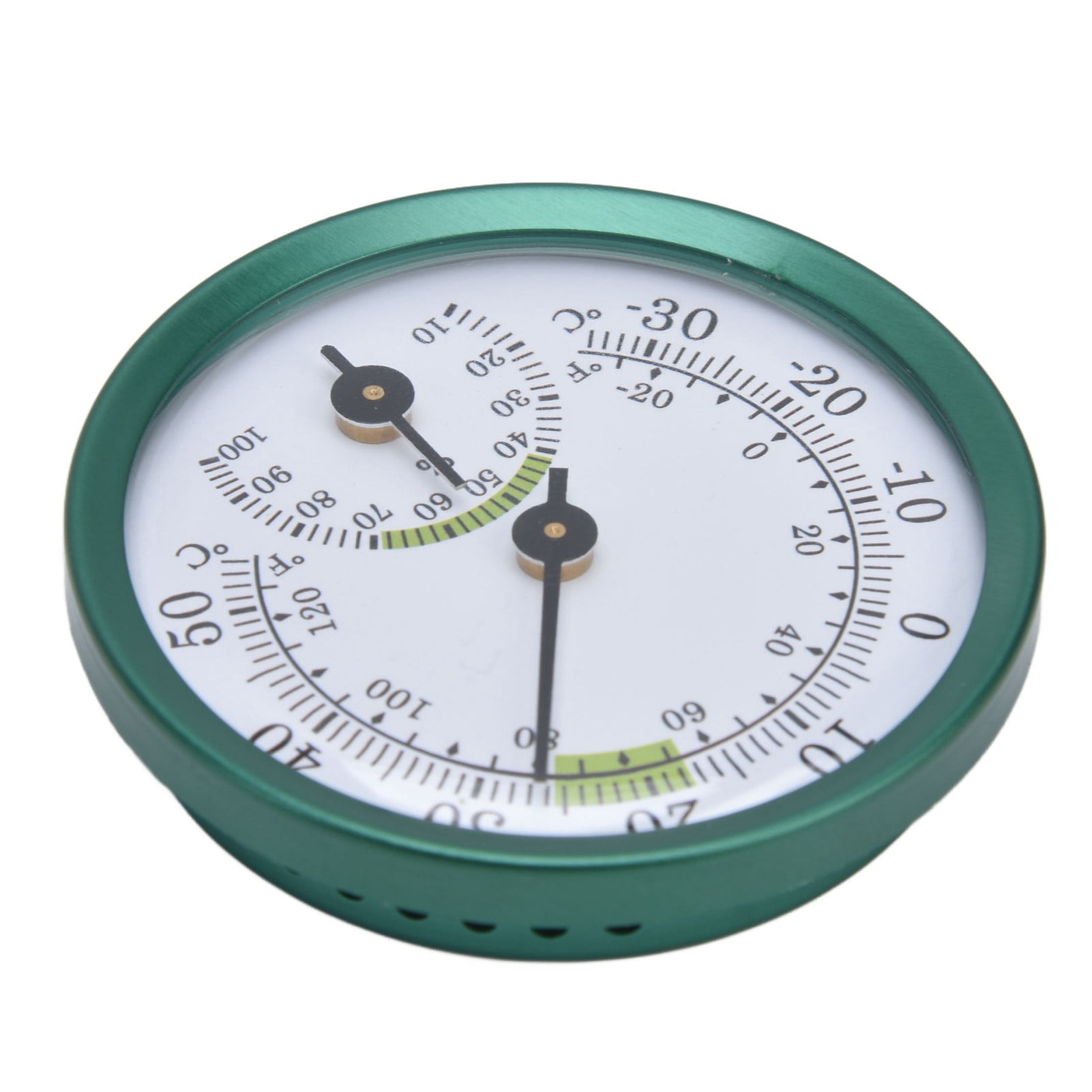 Temperature Humidity Meter Mini Wall Hanging Thin Transparent Dial ...