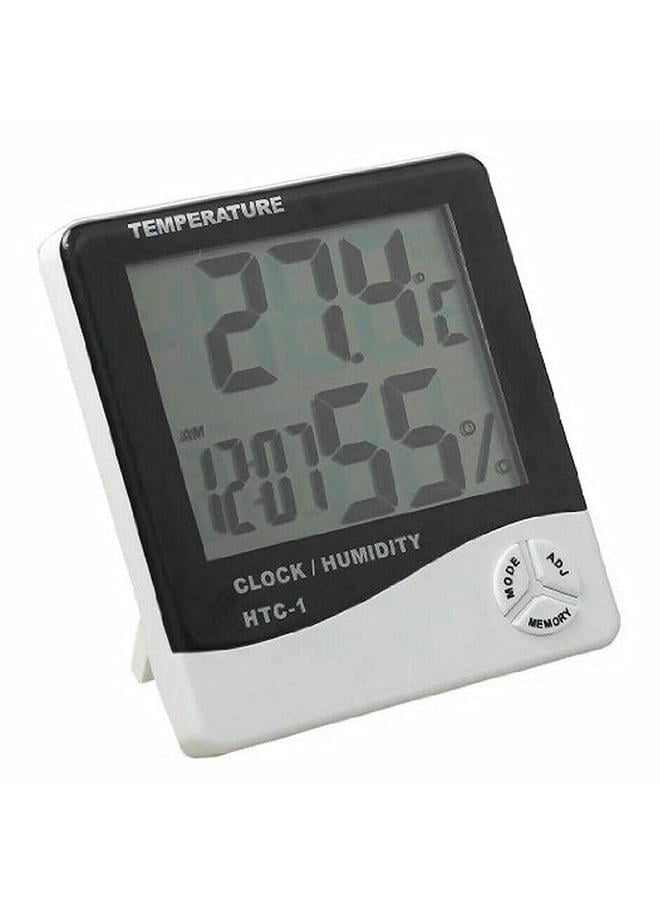 Temperature And Humidity Meter White/Grey，Temperature Meter Humidity ...