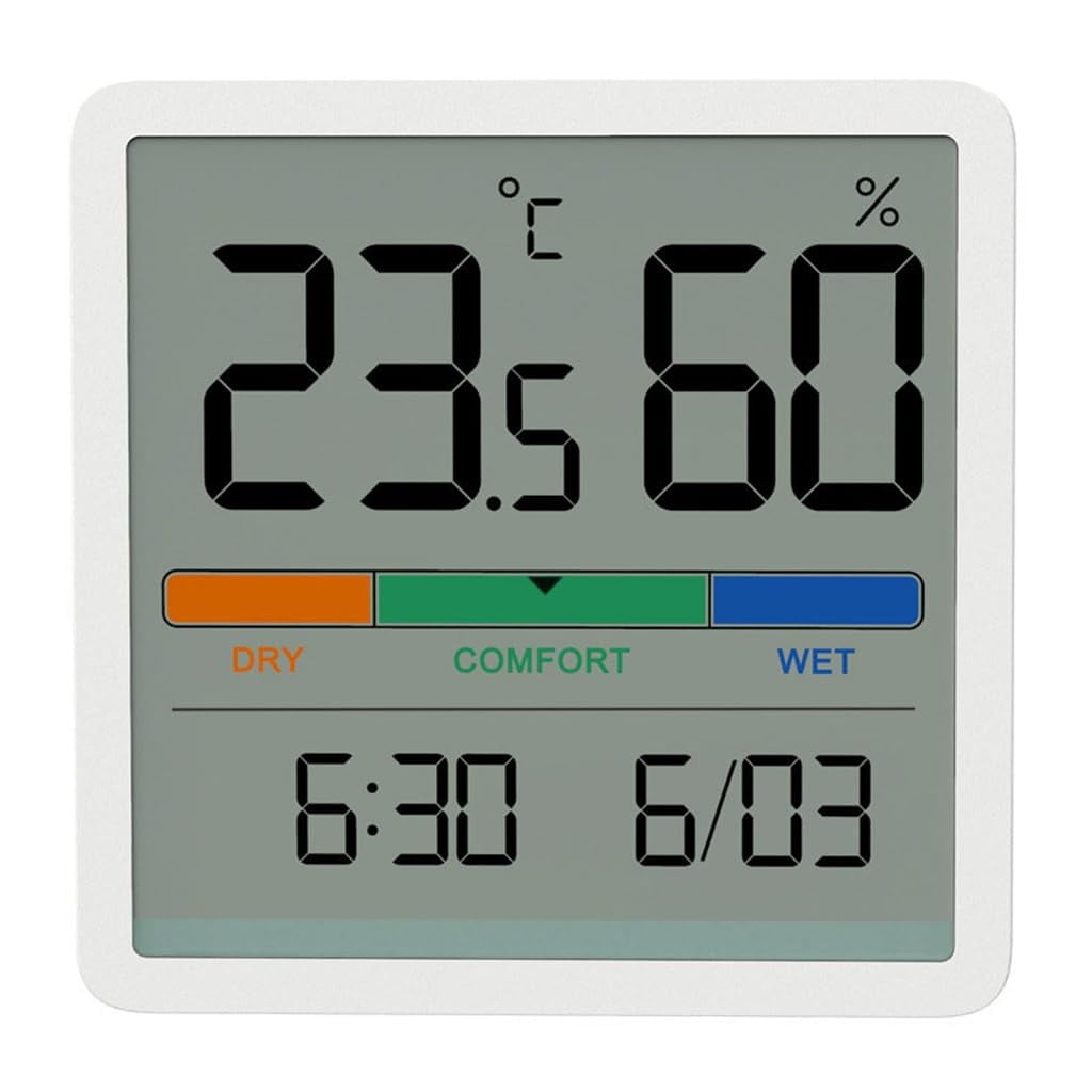 Temperature Humidity Monitor, Digital Hygrometer for Greenhouse Wine ...