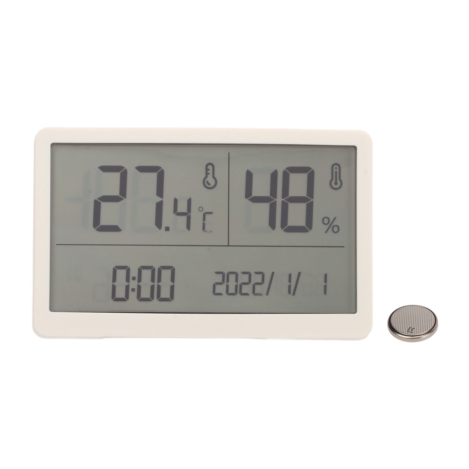 Temperature Humidity Monitor Temp Tester Digital Display Thermometer ...