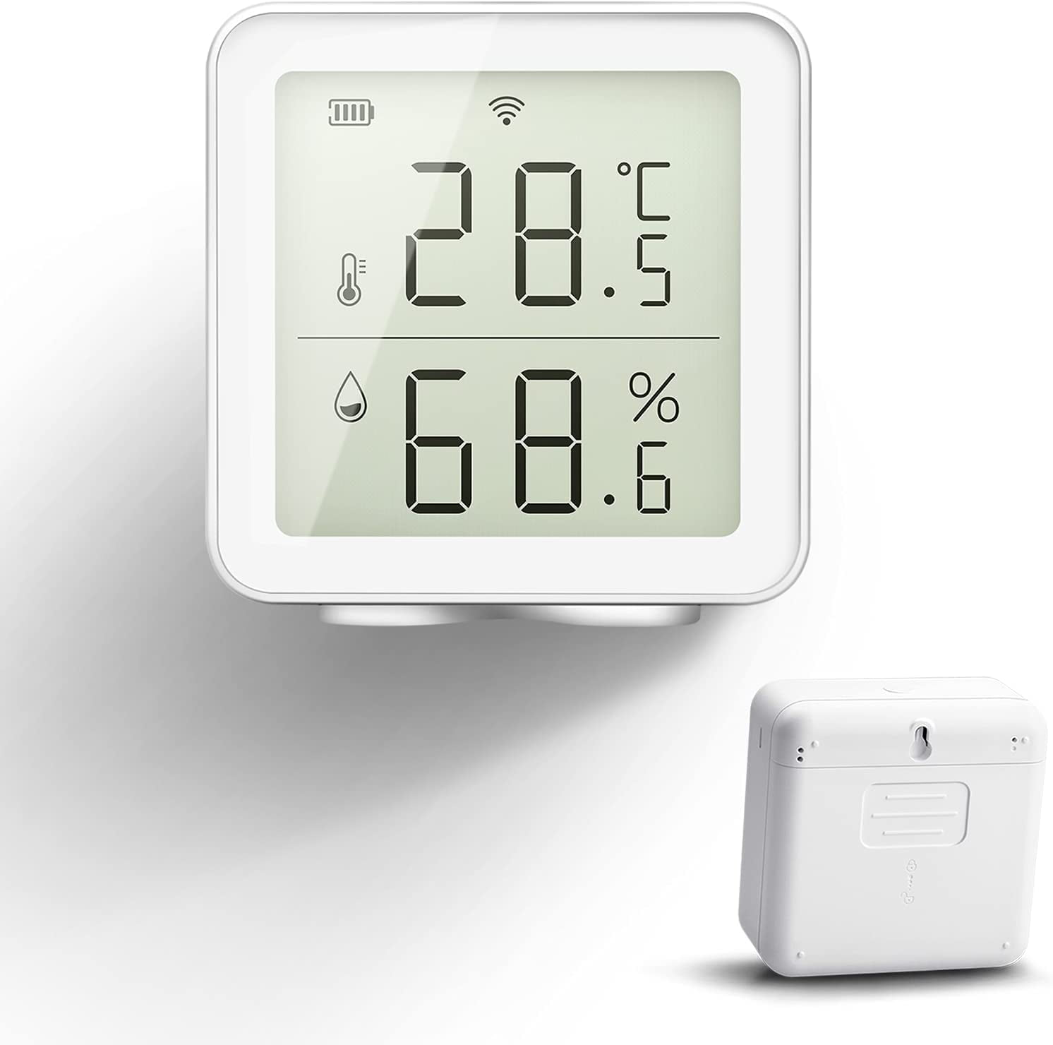 Temperature Humidity Monitor,Wireless Digital Temperature Humidity ...