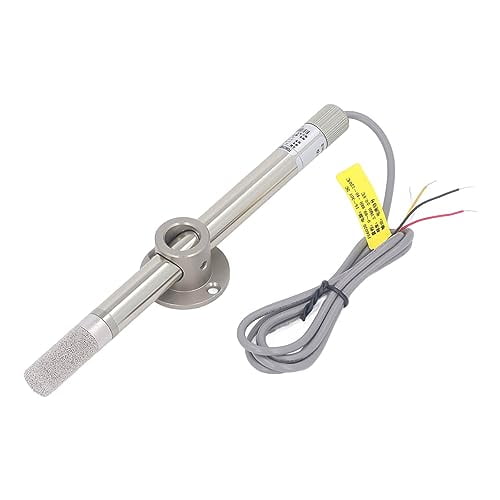 Temperature Humidity Sensor Probe, 4‑20mA Output IP68 15‑30V DC Temp ...