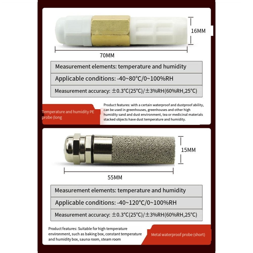 Temperature Humidity Sensor Transmitter Rs485 Collector Module ...