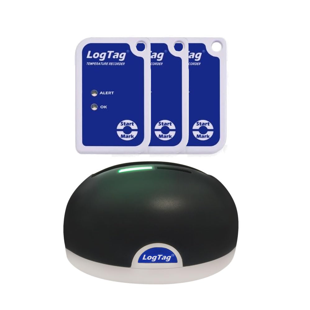 Temperature Monitoring Kit with 3 Data Loggers by LogTag (See Item VAC ...