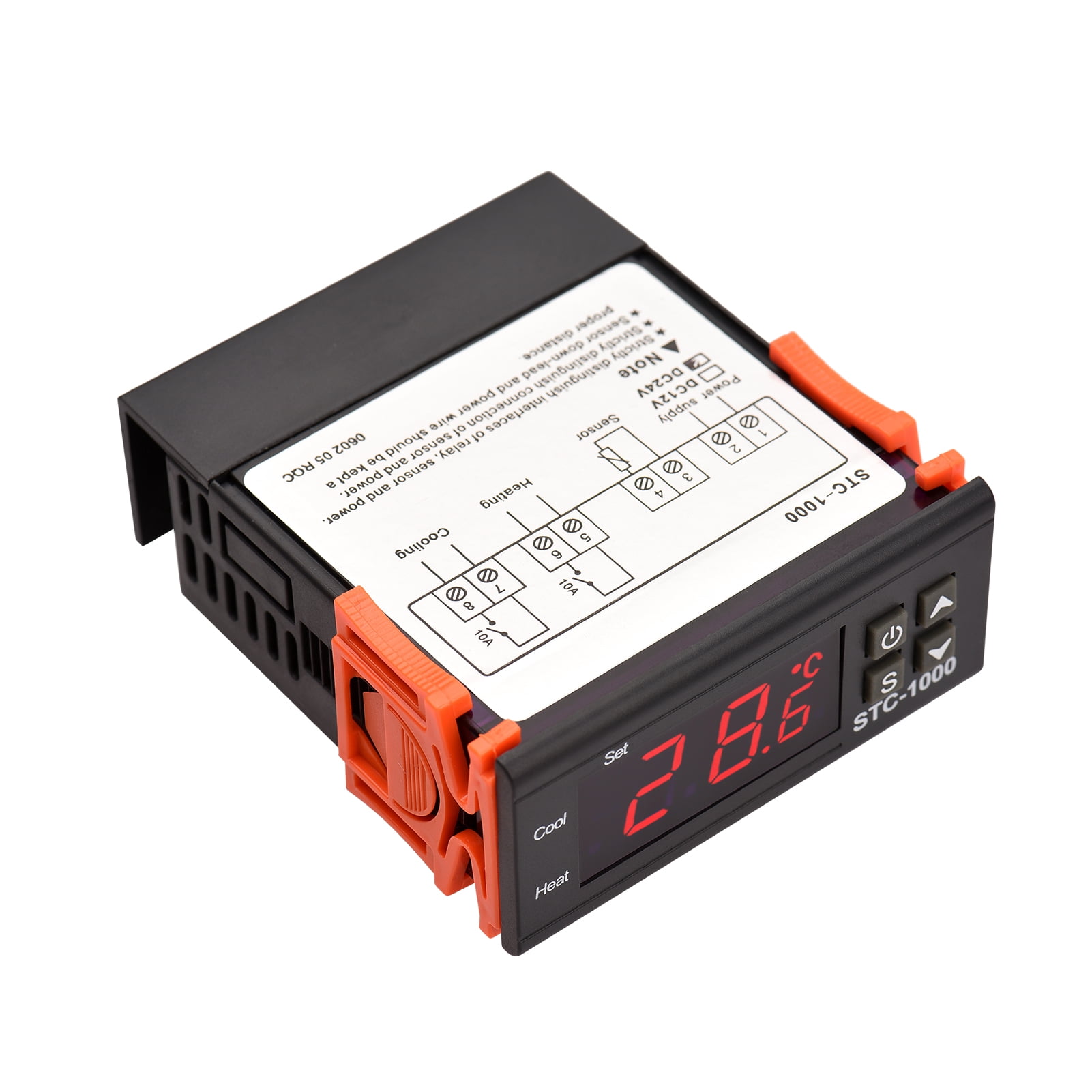 Temperature Regulator, 24v Support Or Low Temperature Stc-1000 ...