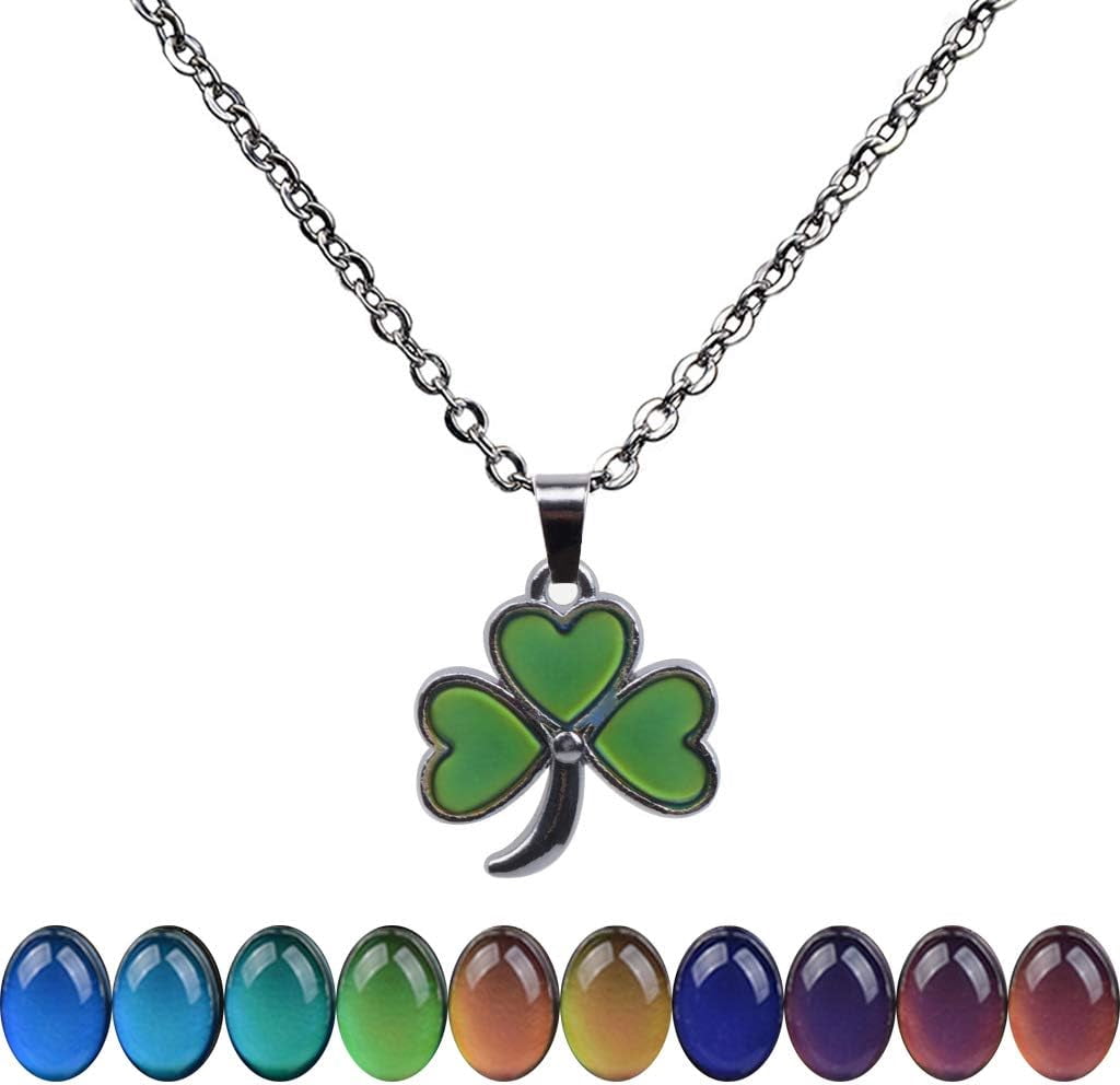 Temperature Sensing Color Changing Pendant Necklace With 19.29 ...