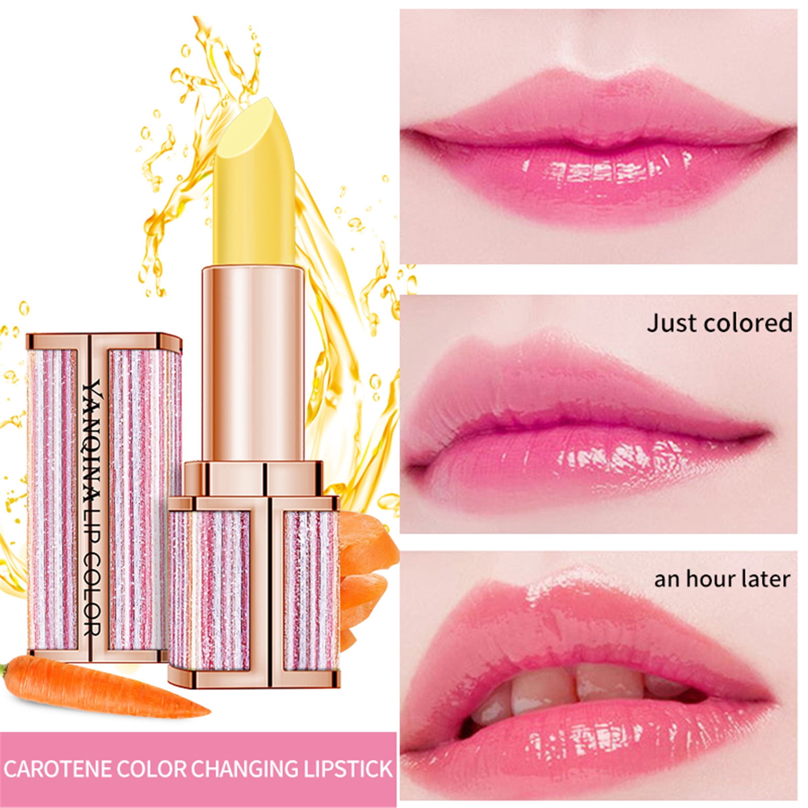 Temperature Sensitive Color Changing Lip Balm Lipstick Temperature Long ...