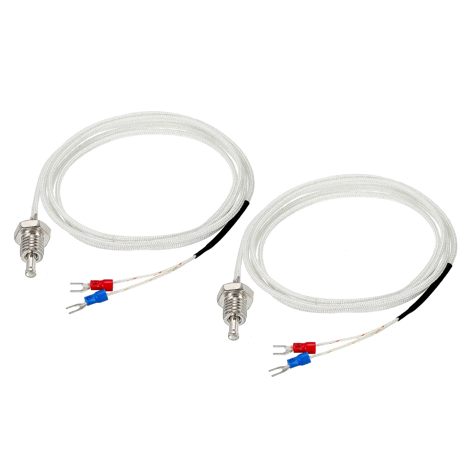 Temperature Sensor 2pcs M10 Screw Temperature Probe Thermocouple E Type ...