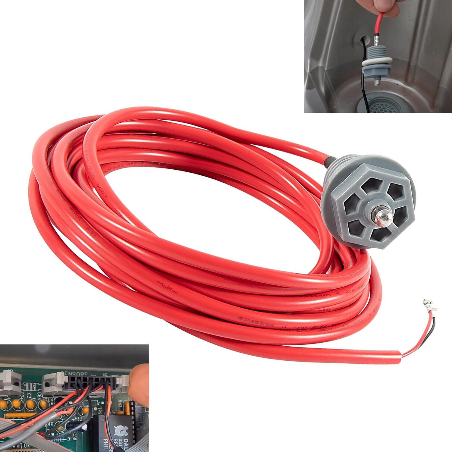 Temperature Sensor Curled Finger Connector Massage bathtubs For ...