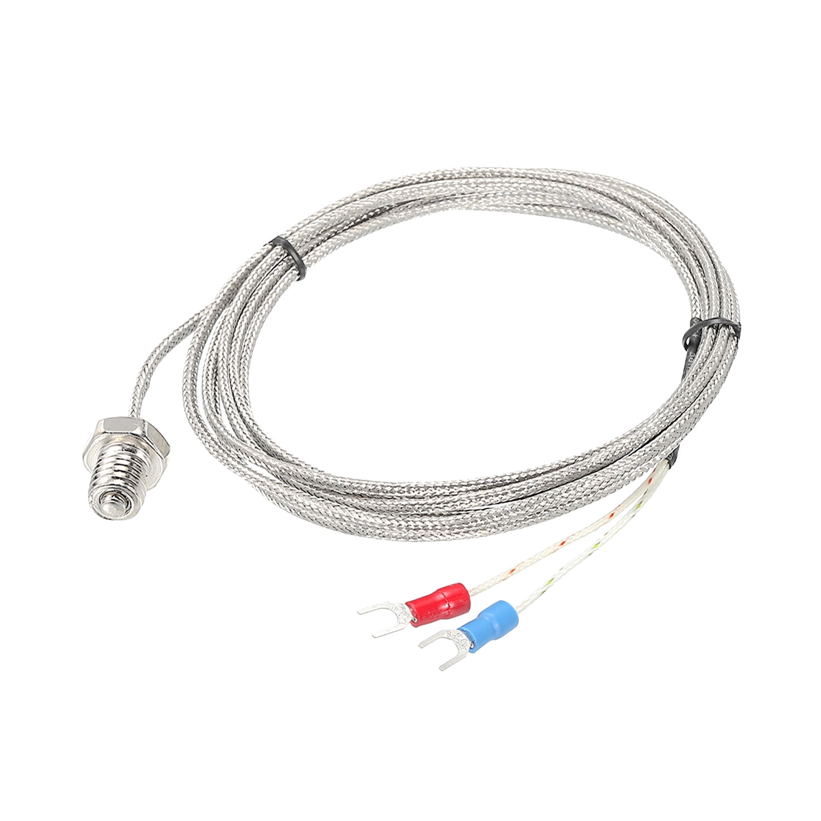 Temperature Sensor M10 Screw Temperature Probe Thermocouple E Type 2m 0 ...