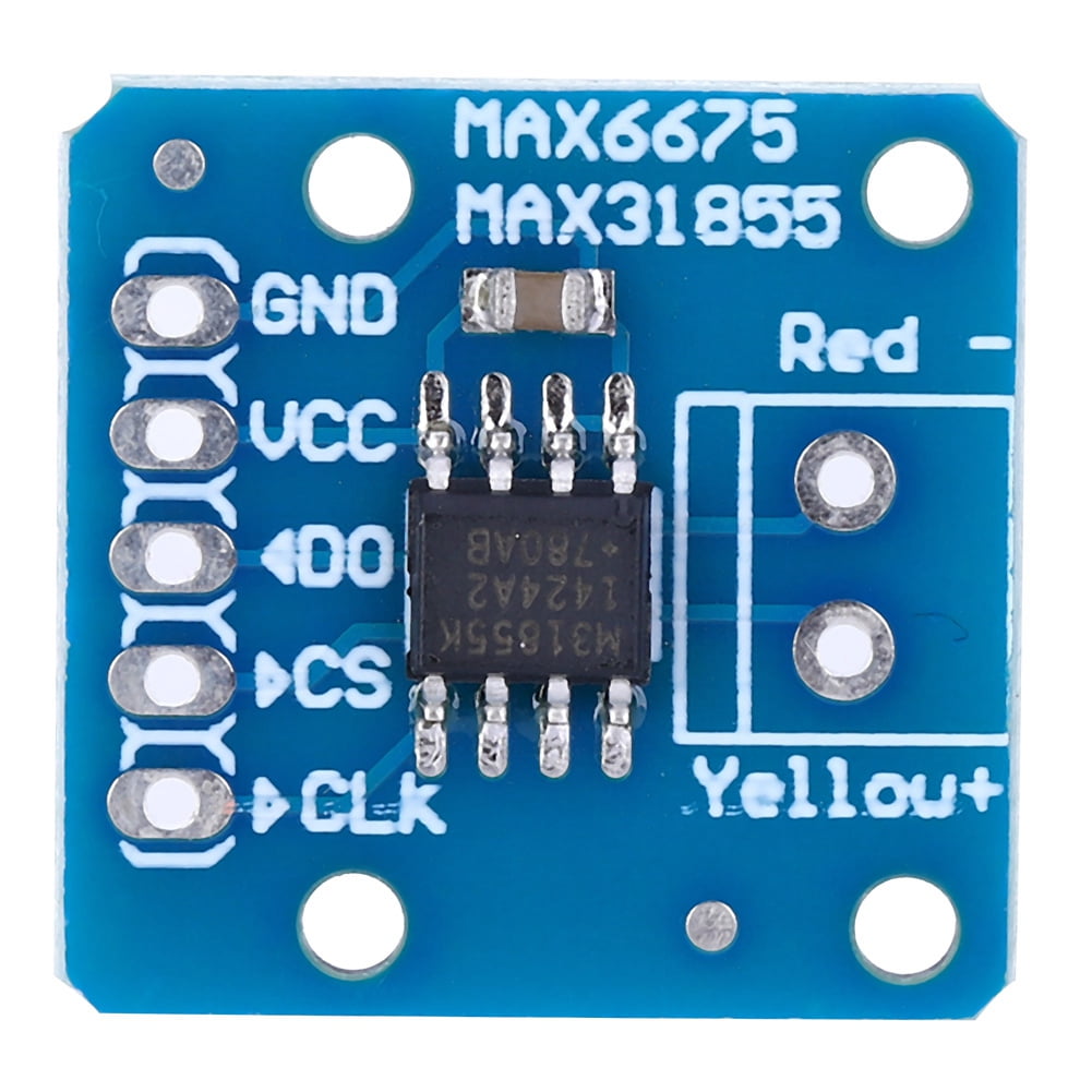 Temperature Sensor Module Thermocouple Electronic Component MAX6675 Type K SPI Interface ...