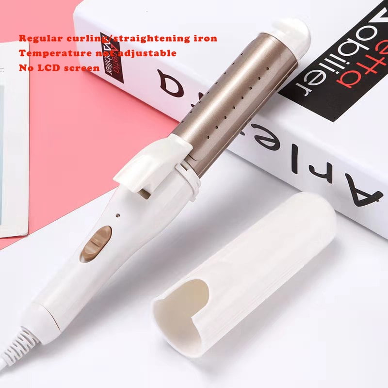 Temperature Setting Electric Hair Curler Long Curling Tong Wand 9-38mm ...