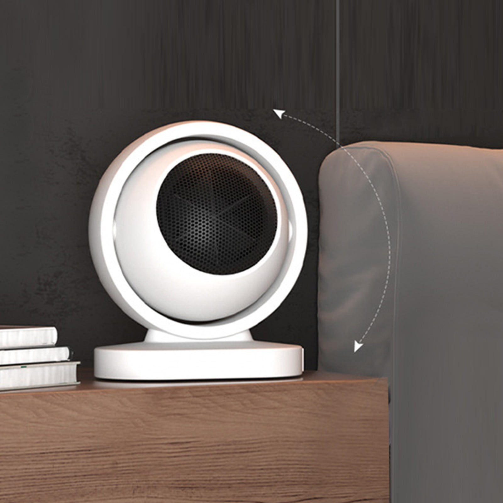 Temperature Smart Space Heater Ceramic Electric Desktop Heater High ...