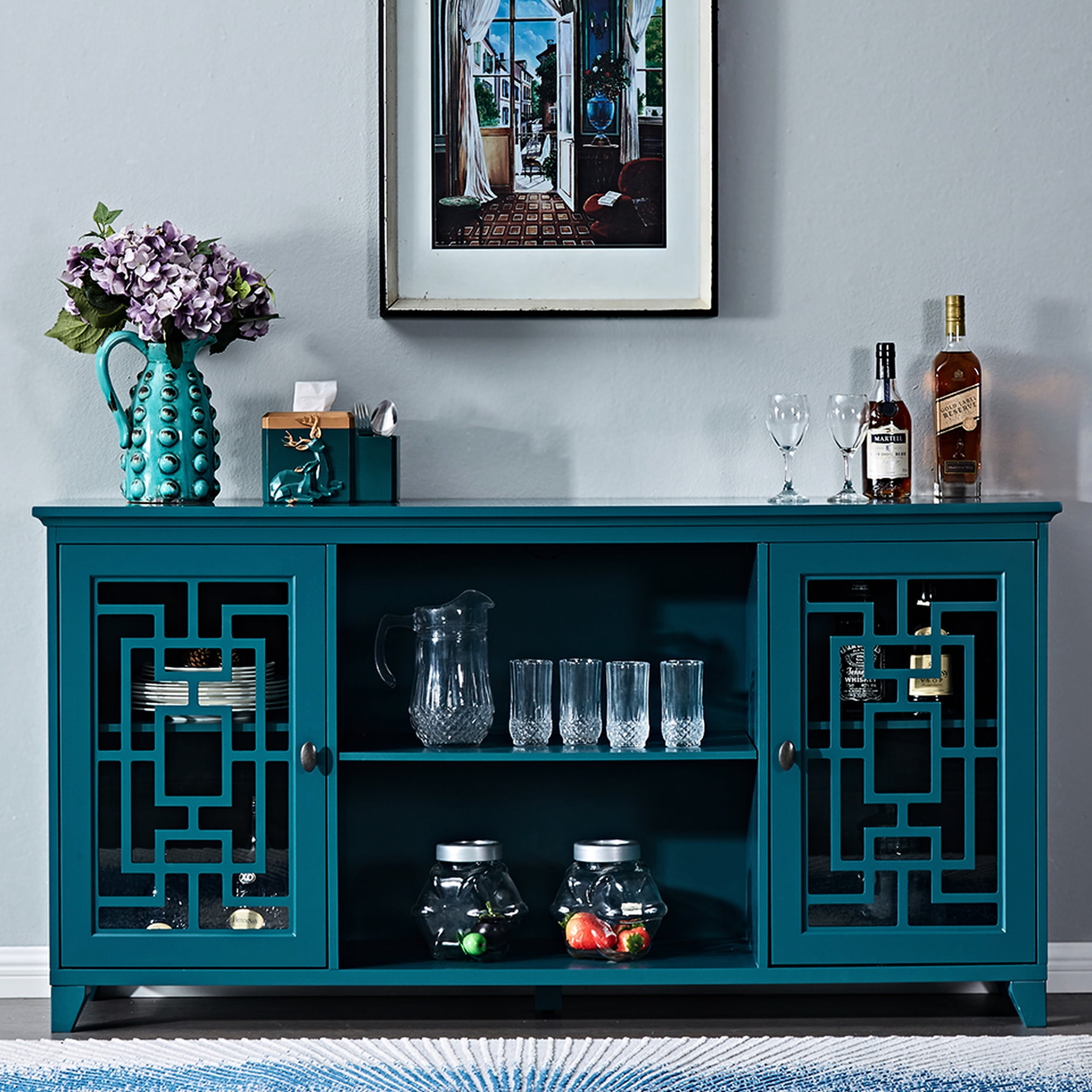 Tempered Glass & Adjustable Shelves - Primary Living Space for Safe and ...