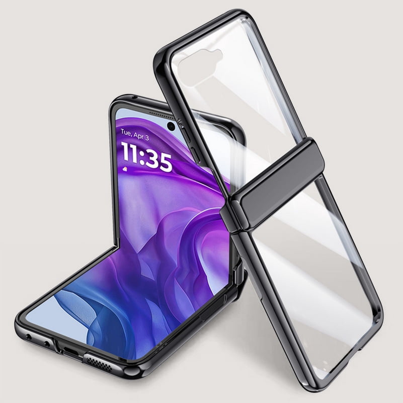 Tempered Glass Protective Case for Moto Razr 50 Ultra - All-Inclusive ...