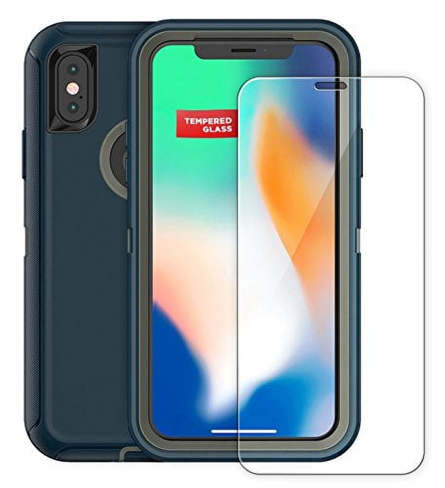 Tempered Glass Screen Protector for Otterbox Defender Case - iPhone X ...