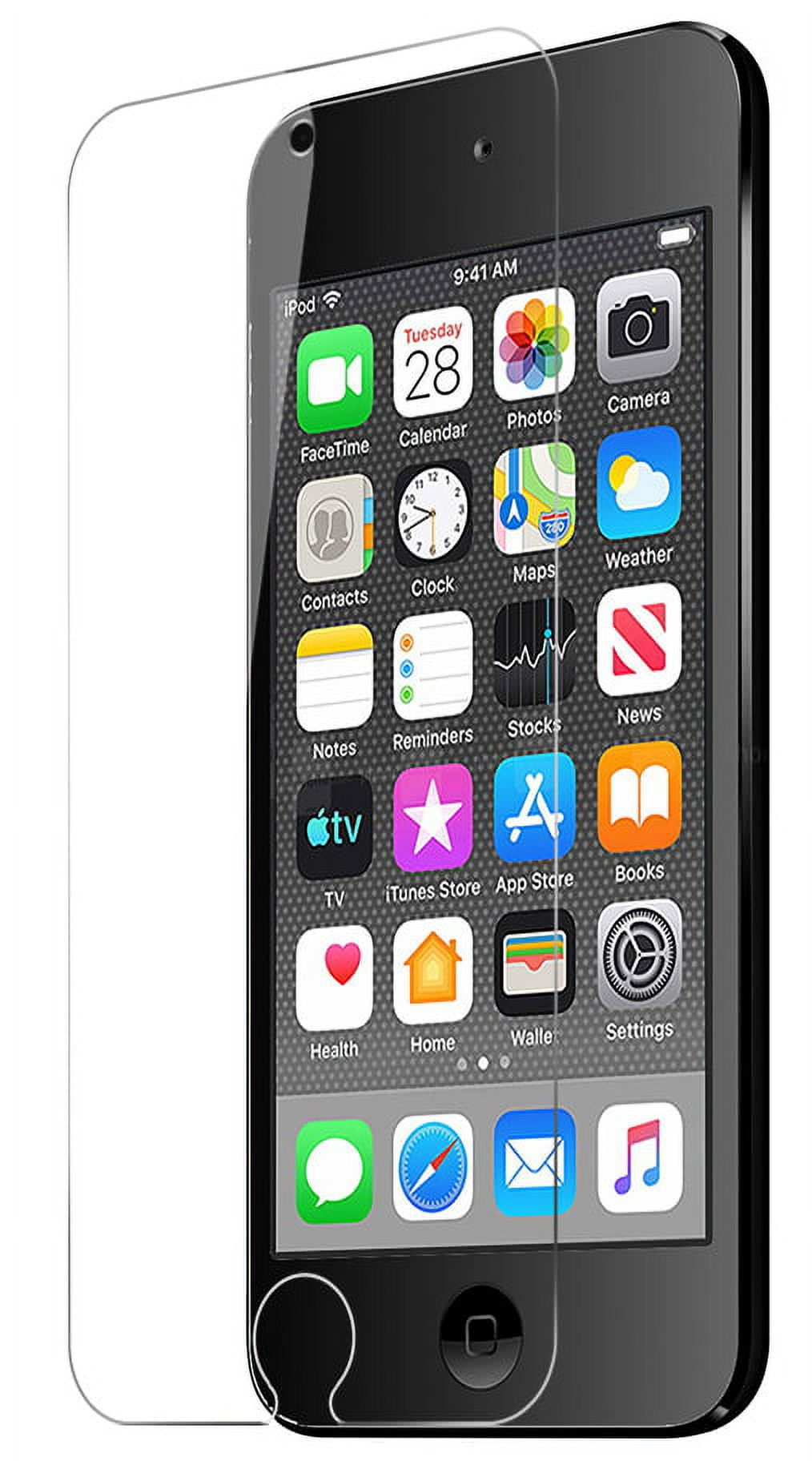 Tempered Glass for iPod Touch 7, Nakedcellphone 9H Hard Clear Screen ...